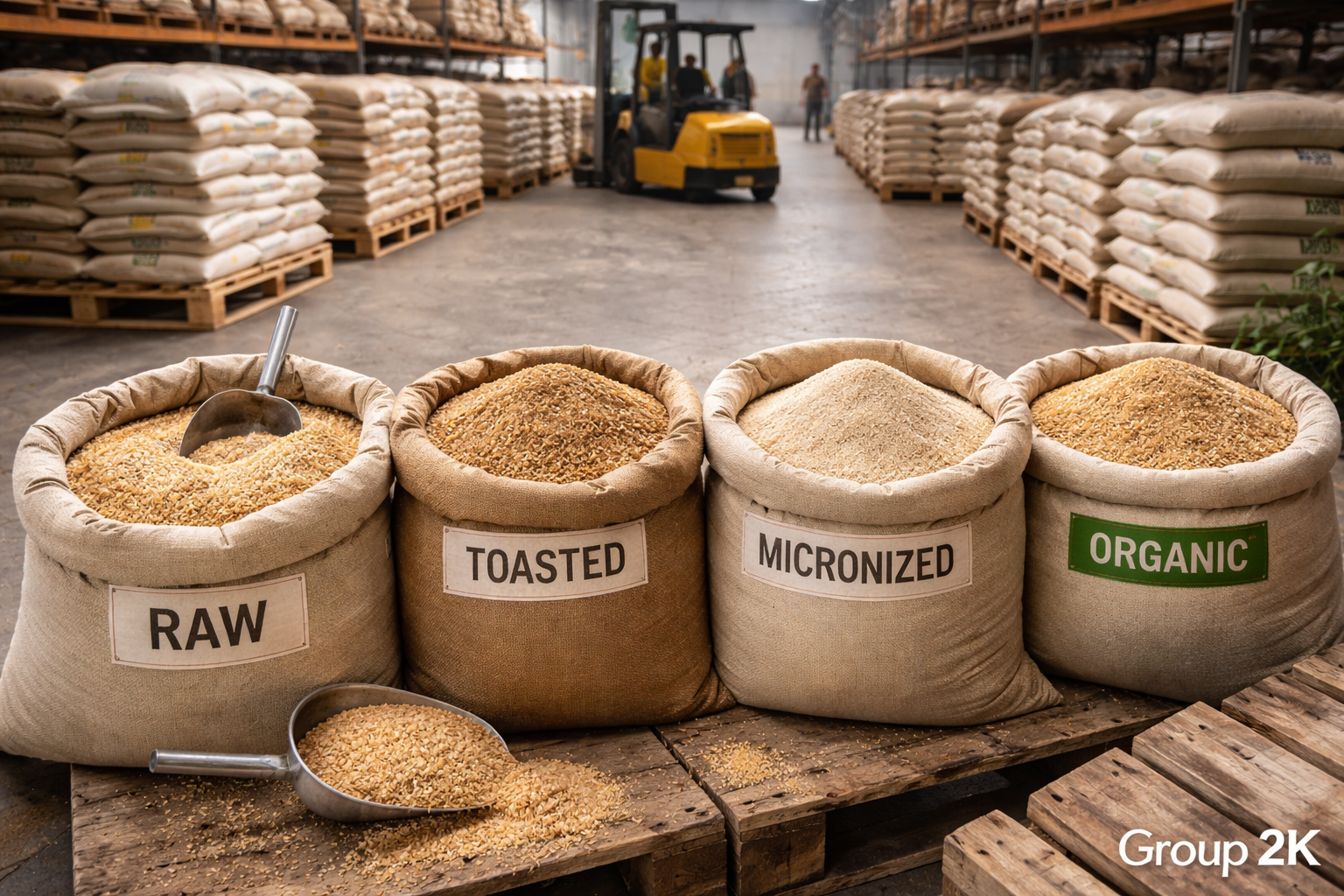 Different Types of Wheat Bran Available in the Wholesale Market